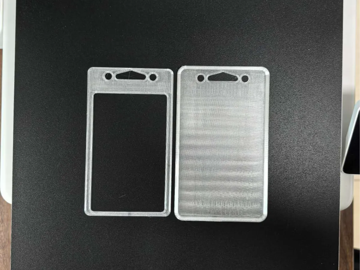 ID card, work badge holder - Free 3D Print Model - MakerWorld