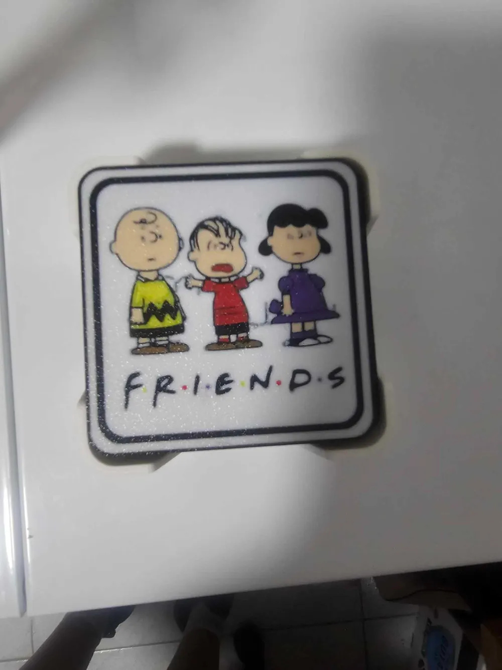Charlie Brown and Friends coaster set of 6 by J.Trognot - MakerWorld