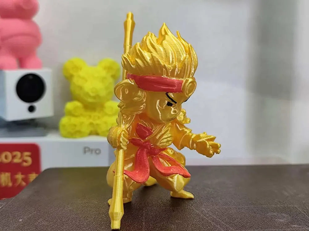 Q Version Sun Wukong by 老程3D设计 MakerWorld: Download Free 3D Models