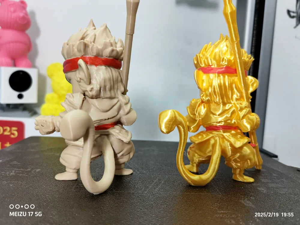 Q Version Sun Wukong by 老程3D设计 MakerWorld: Download Free 3D Models