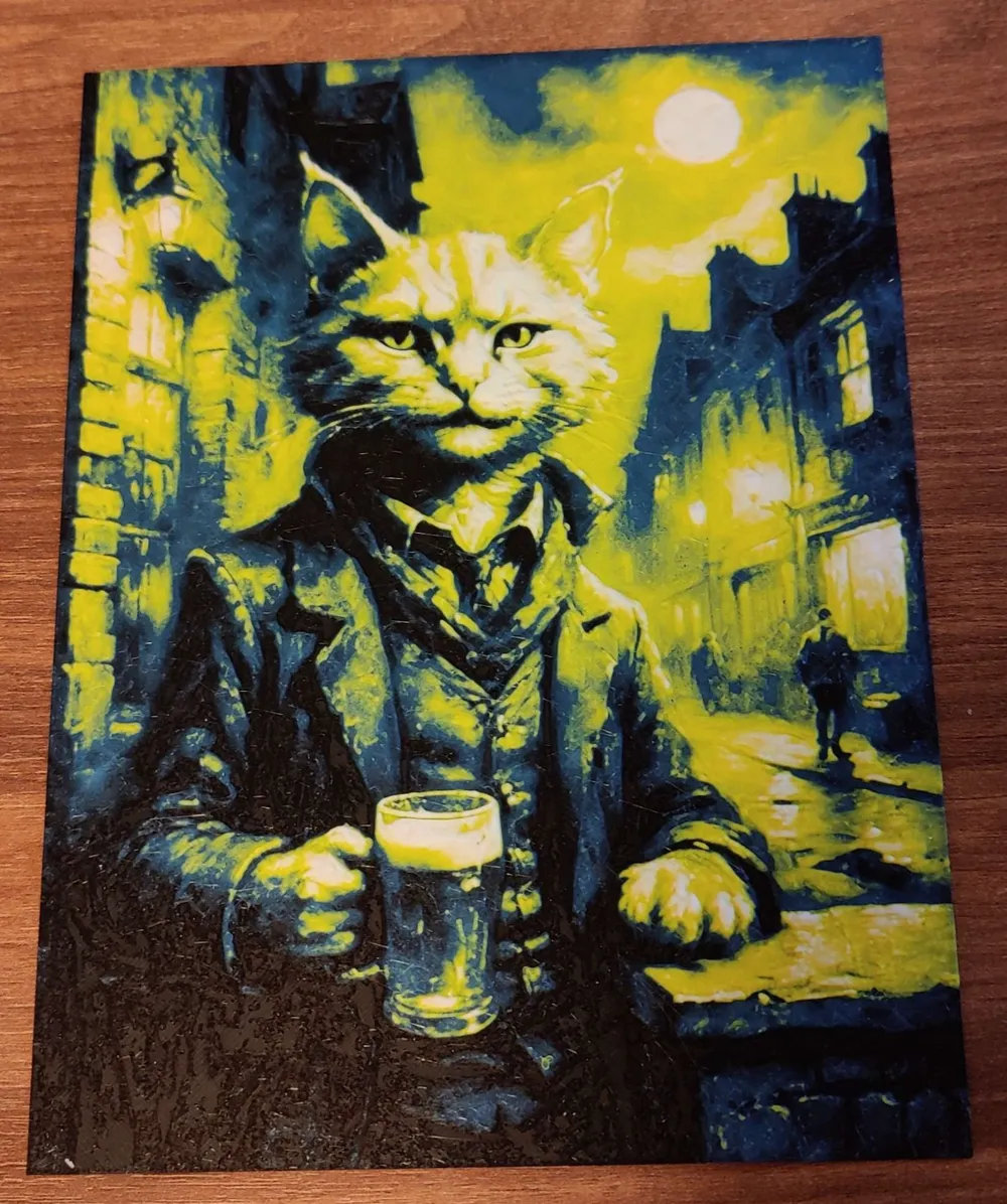 2D Art : BeerCat by StatusD112 - MakerWorld