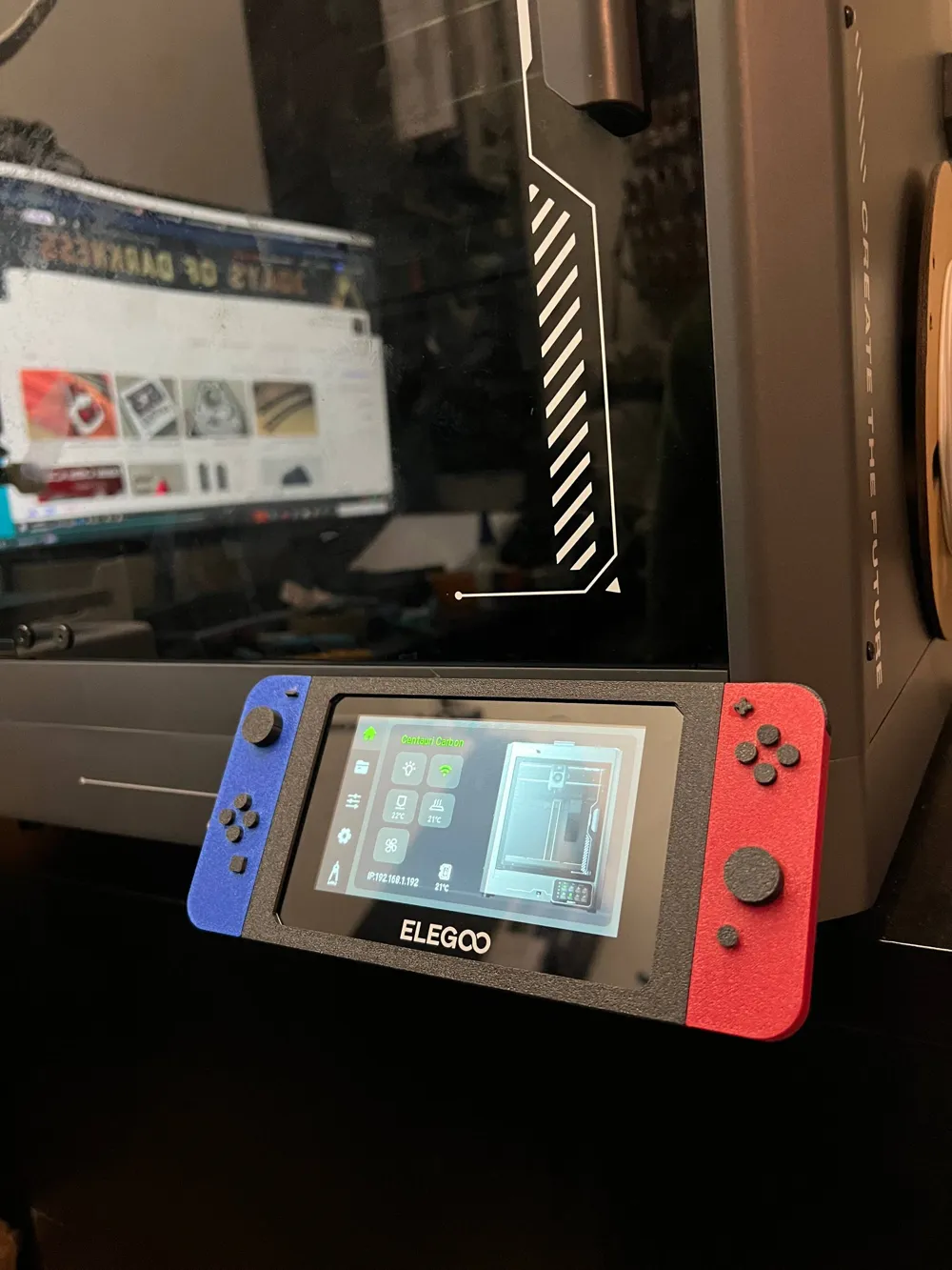 Display Switch Elegoo Centauri Carbon SENZA AMS - Modello di stampa 3D ...