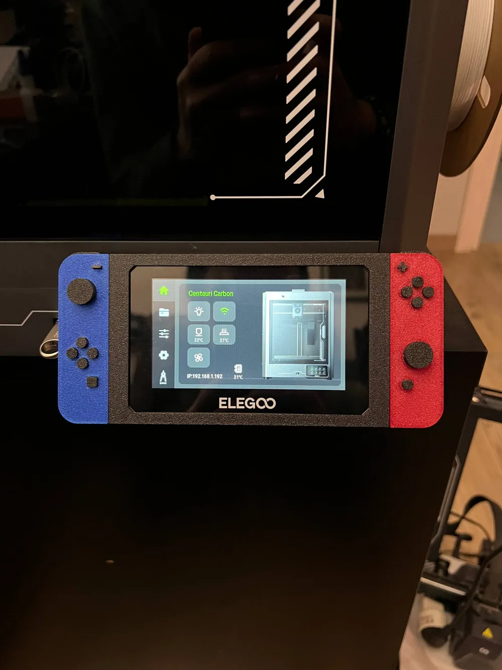 Display Switch Elegoo Centauri Carbon SENZA AMS - Modello di stampa 3D ...
