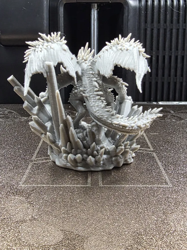 Nergigante Elder Dragon with Thorns (MHW) - Free 3D Print Model ...