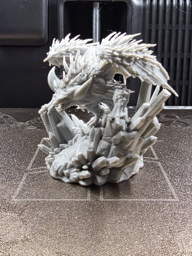 Nergigante Elder Dragon with Thorns (MHW) - Free 3D Print Model ...