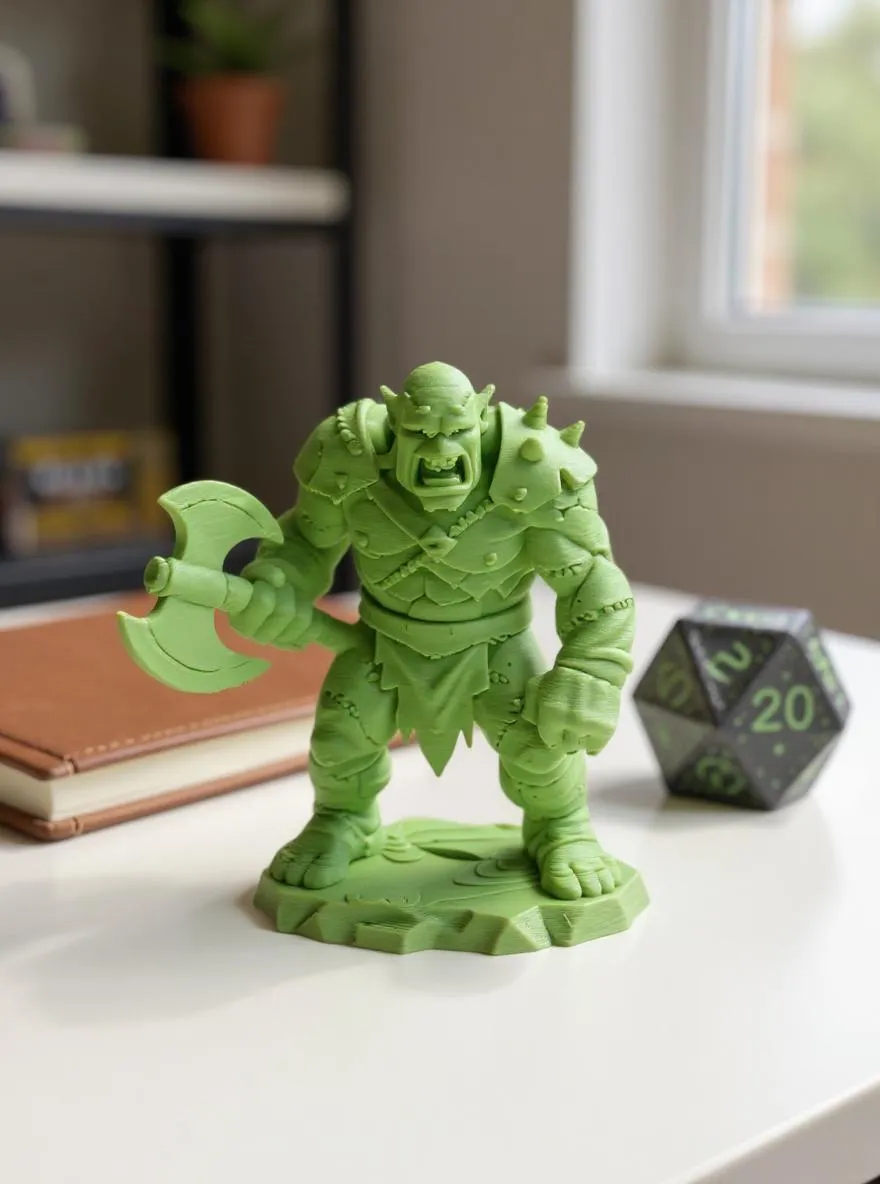 Flesh Golem Butcher orc by DnD ⭐⭐⭐⭐⭐ MakerWorld: Download Free 3D Models