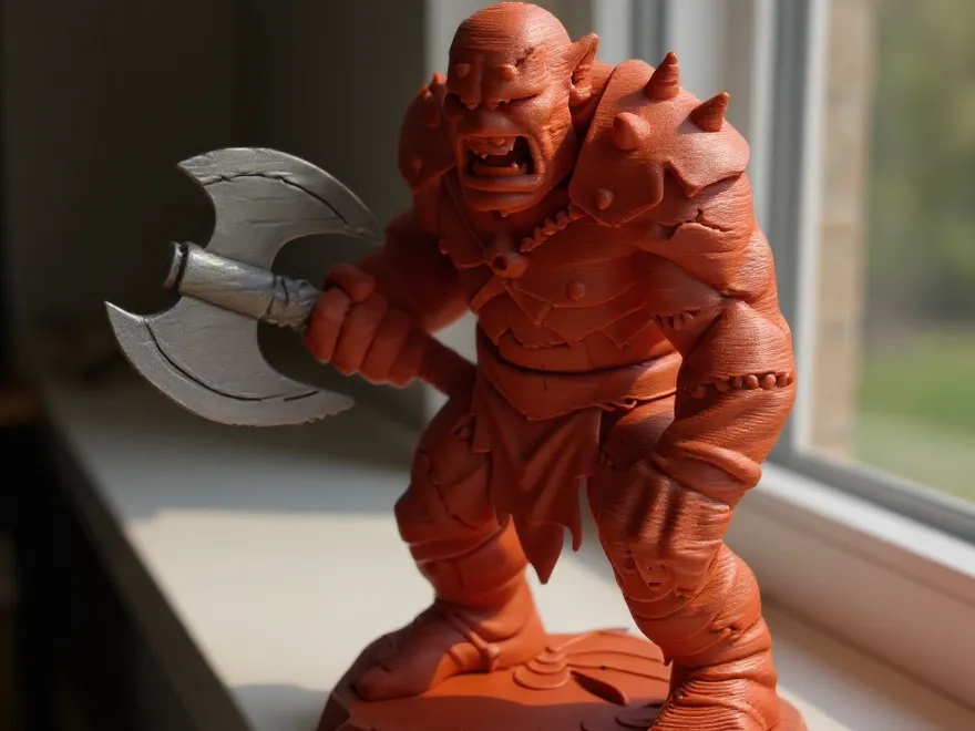Flesh Golem Butcher orc by DnD ⭐⭐⭐⭐⭐ MakerWorld: Download Free 3D Models