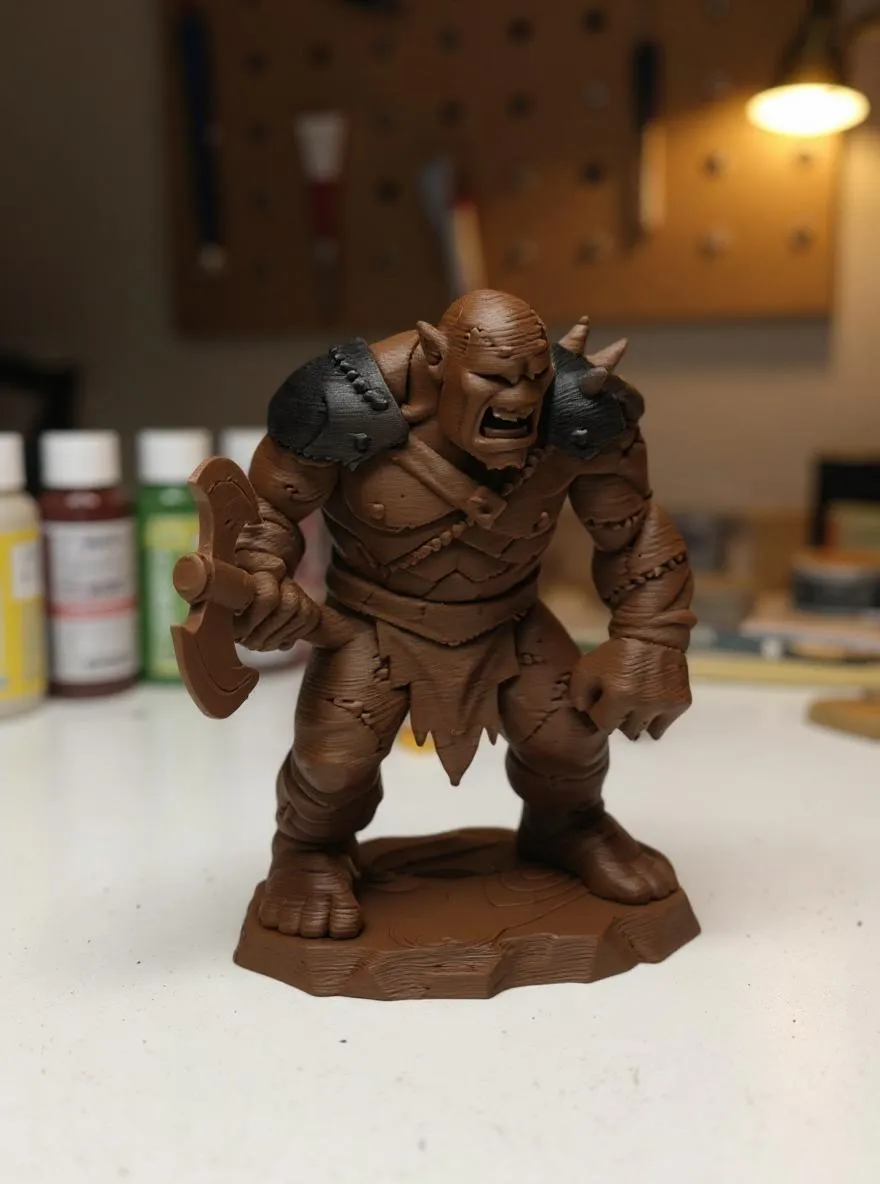 Flesh Golem Butcher orc by DnD ⭐⭐⭐⭐⭐ MakerWorld: Download Free 3D Models