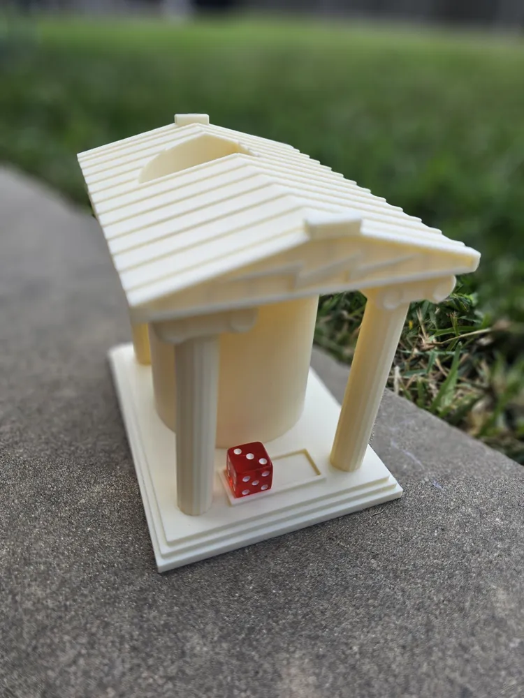 Greek Dice Tower by 3dprints21 MakerWorld: Download Free 3D Models