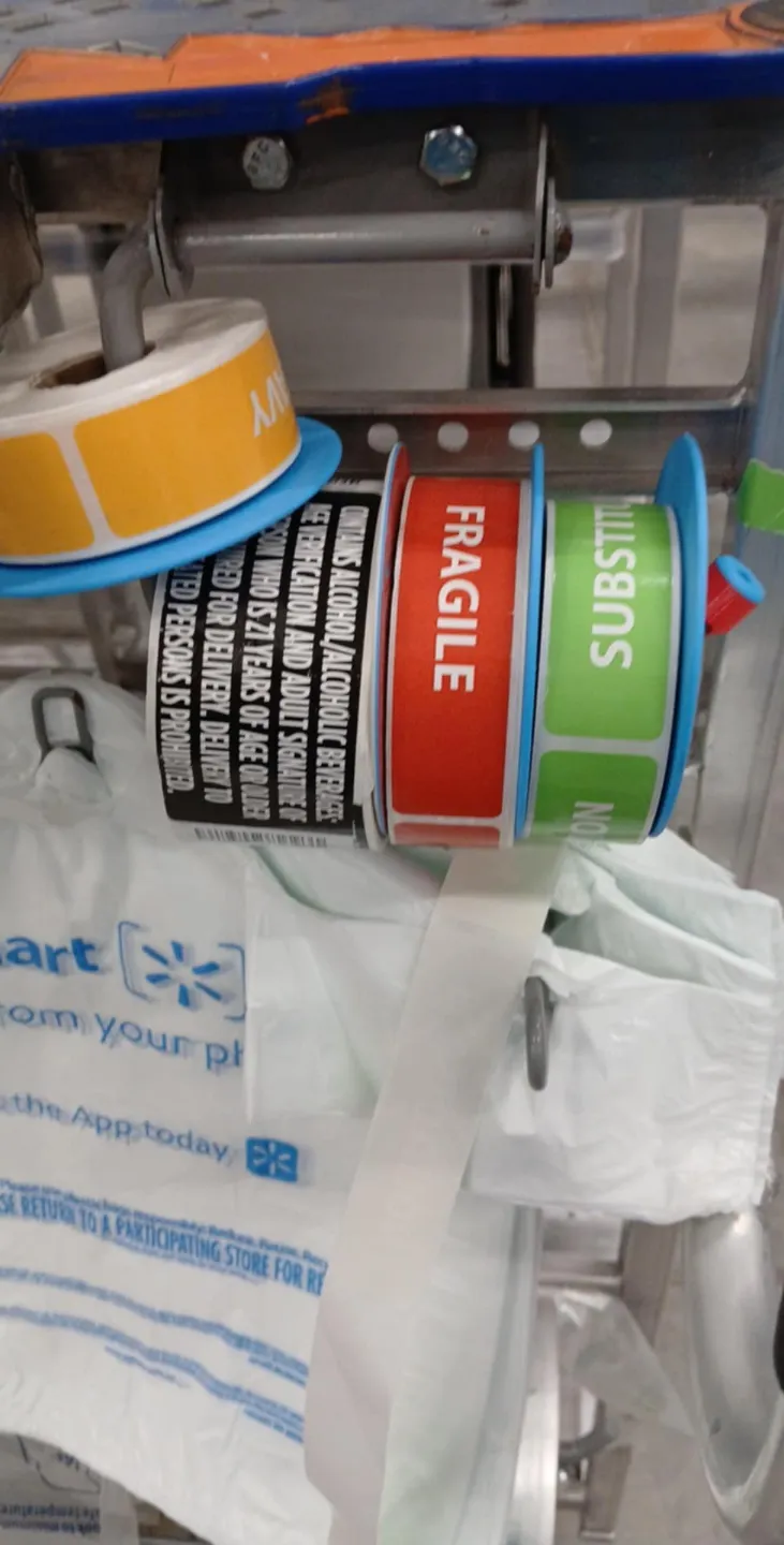 Walmart label divider for OGP carts by CryptoMynd - MakerWorld