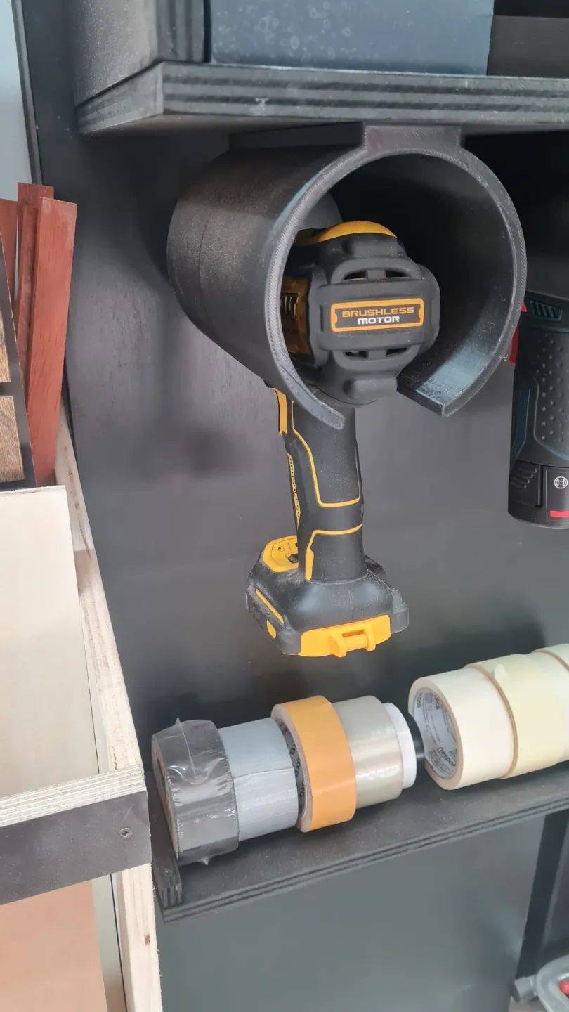 Dewalt drill holder by Luca Trivellin MakerWorld: Download Free 3D Models
