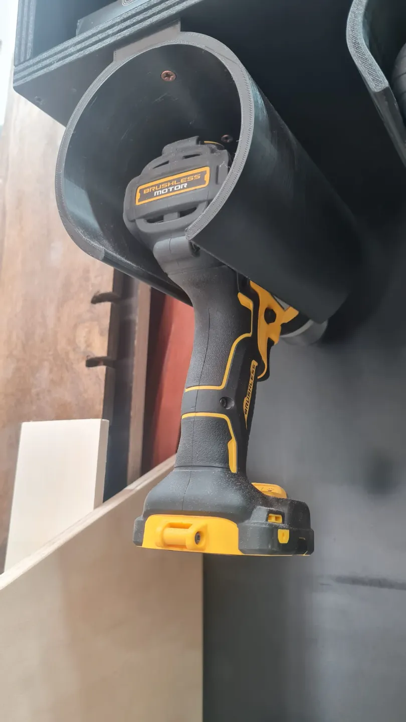 Dewalt drill holder by Luca Trivellin MakerWorld: Download Free 3D Models