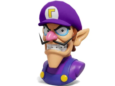 waluigi 3d print model download - MakerWorld