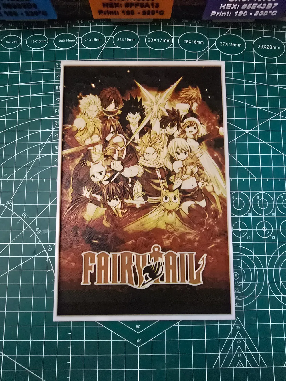 Fairy Tail Poster - Hueforge Art by Lumpy3D - MakerWorld