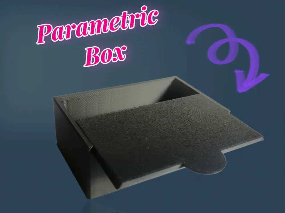 Sliding Lid Box (Parametric) by A-S.3D MakerWorld: Download Free 3D Models