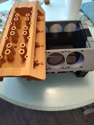 V8 Engine Cooler - Free 3D Print Model - MakerWorld
