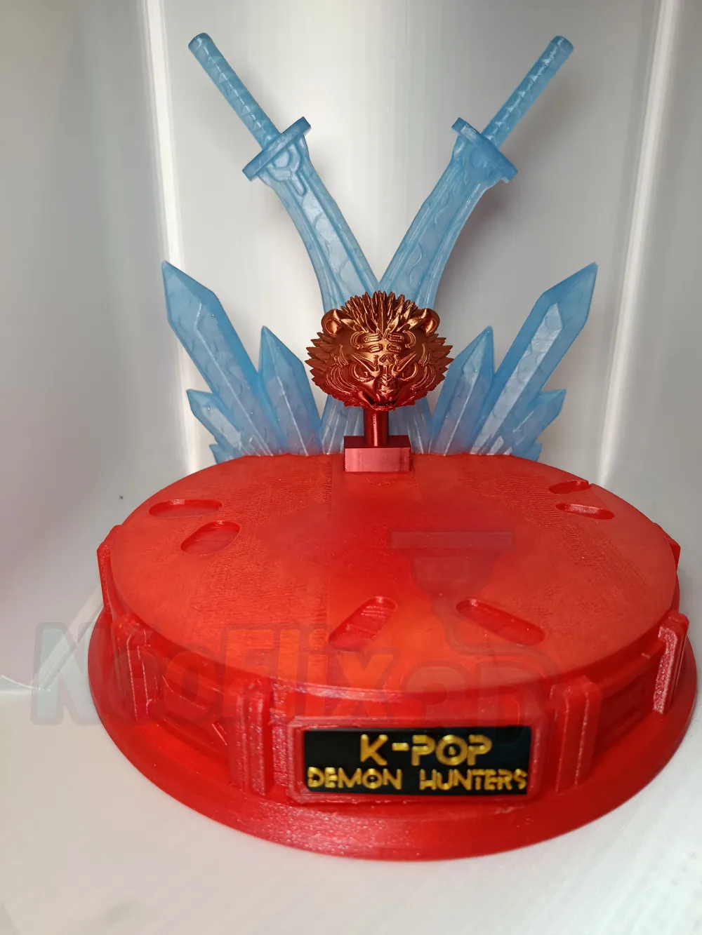 Socle K-Pop Demon Hunters + Tigre Depry by Neoflix3d MakerWorld ...