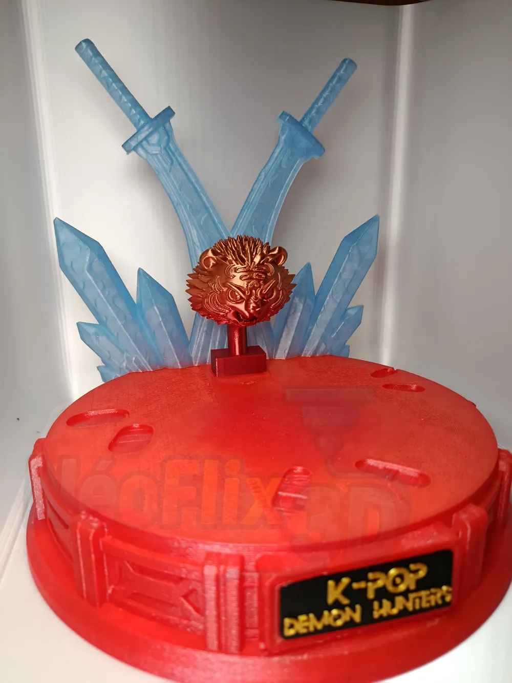 Socle K-Pop Demon Hunters + Tigre Depry by Neoflix3d MakerWorld ...