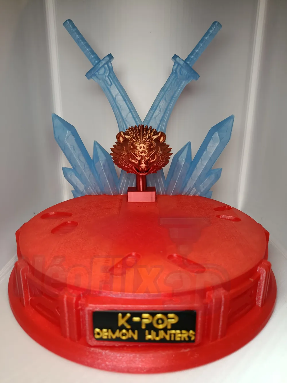 Socle K-Pop Demon Hunters + Tigre Depry by Neoflix3d MakerWorld ...
