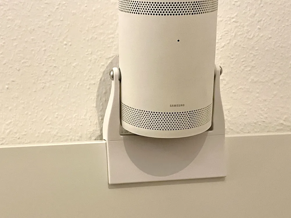 Samsung Freestyle bed mount - Free 3D Print Model - MakerWorld