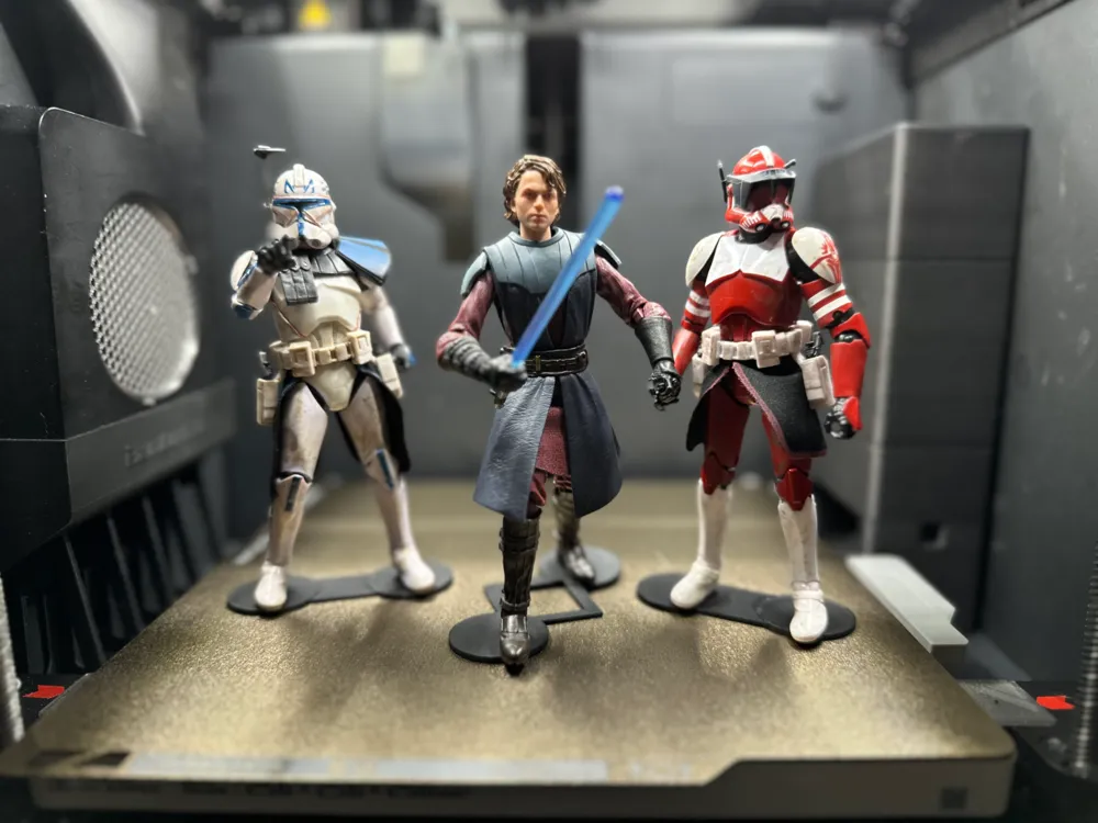 Black Series Stands Star Wars Figures Display by johnfcooley - MakerWorld