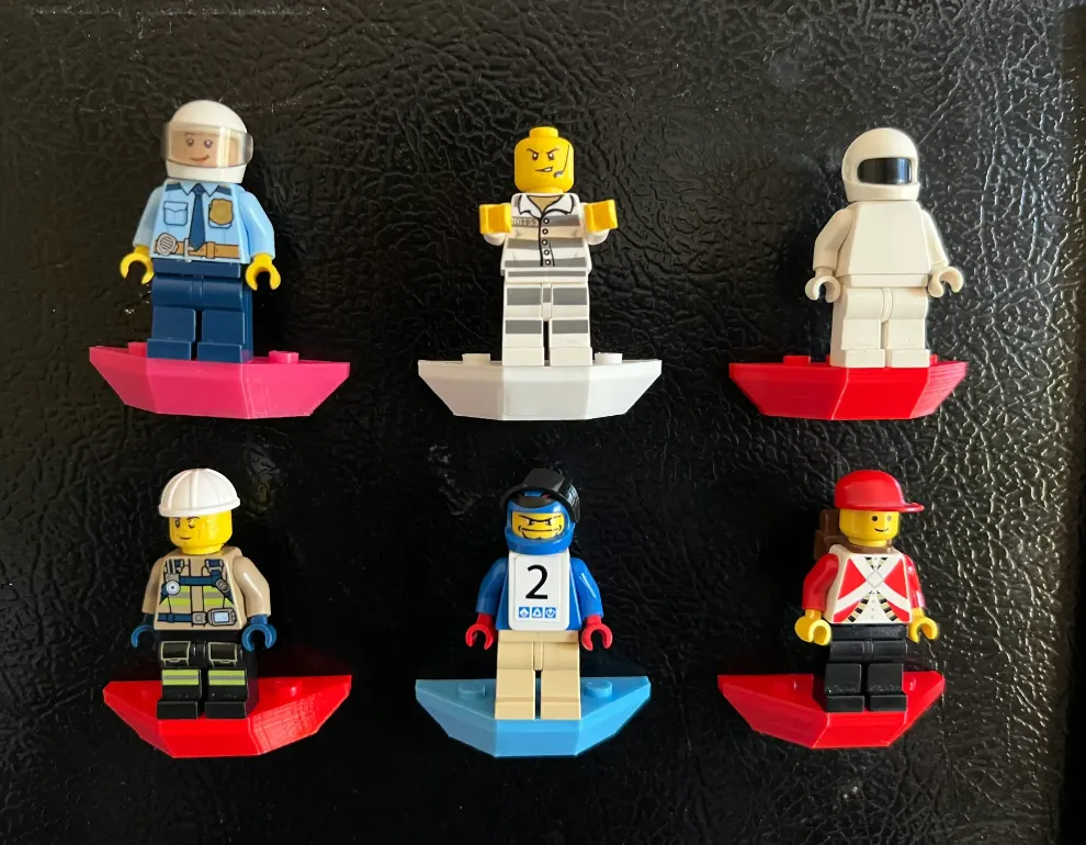 Magnetic Brick Legos Shelf Remixed by standitupstore - MakerWorld