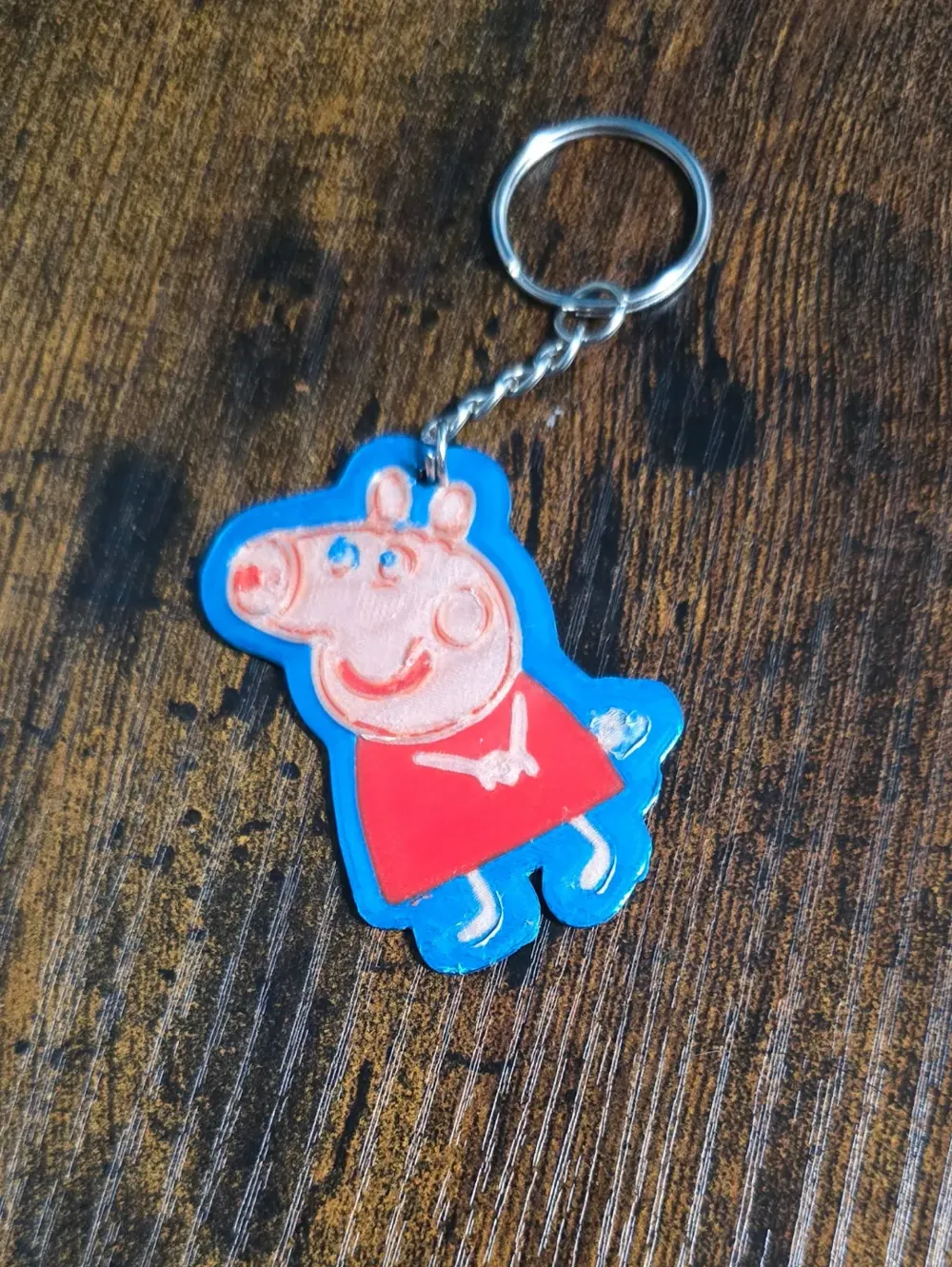 Peppa Pig Keychain by Mamou02 - MakerWorld
