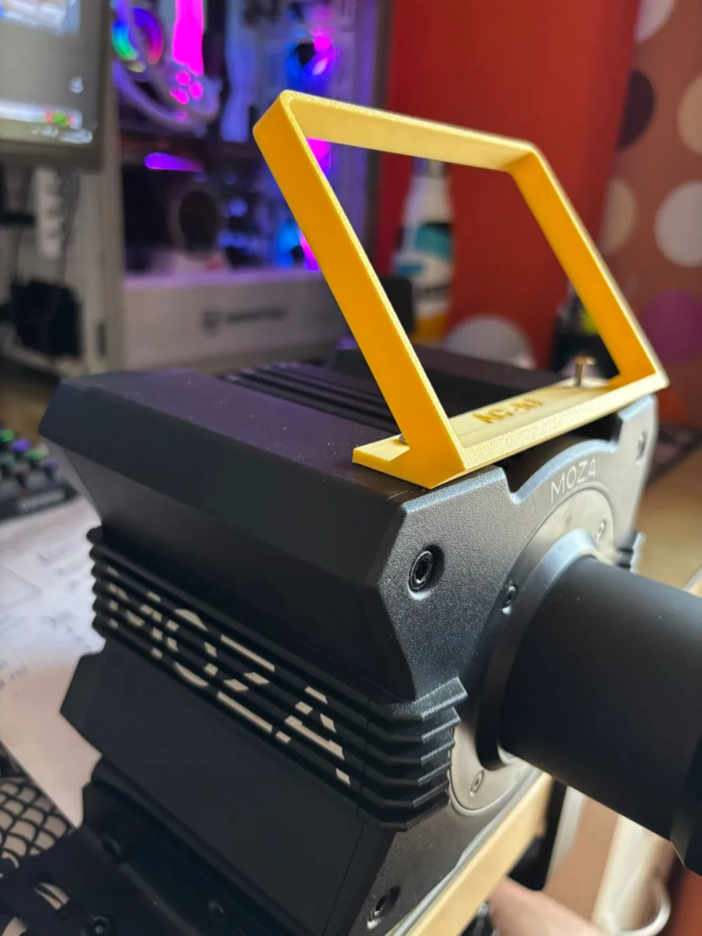 Stream Deck Mount for Moza R5 R9 R12 Bases - Free 3D Print Model ...