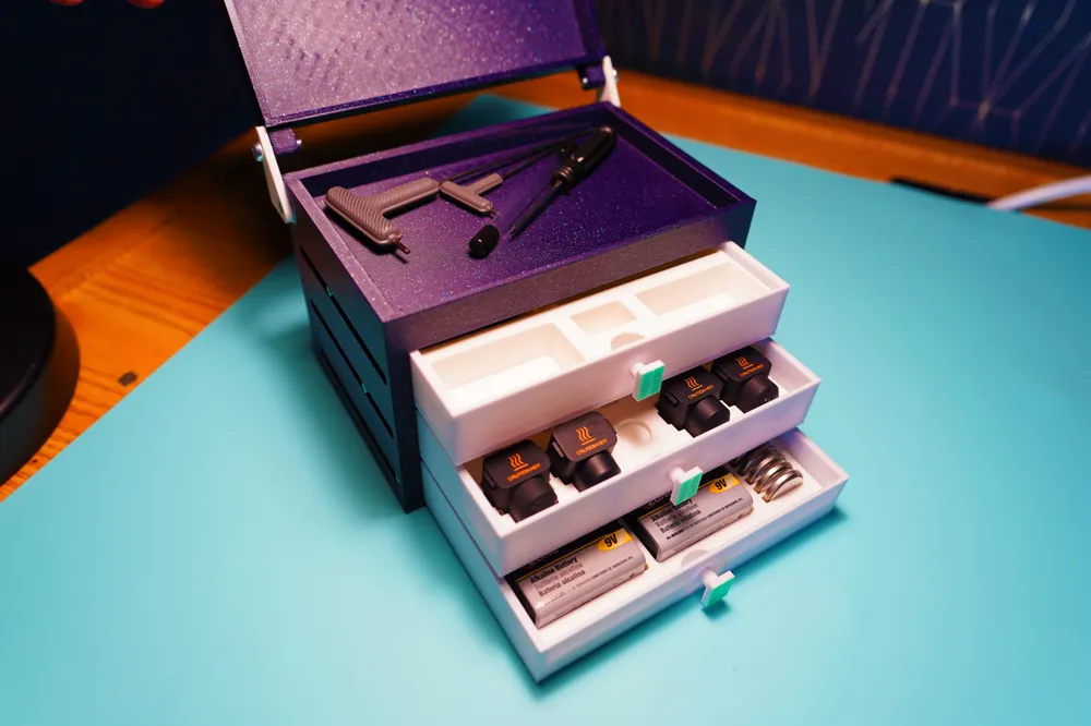 Bambu Lab A1 Organizing Box / Storage Box by 3DPrintedProject - MakerWorld