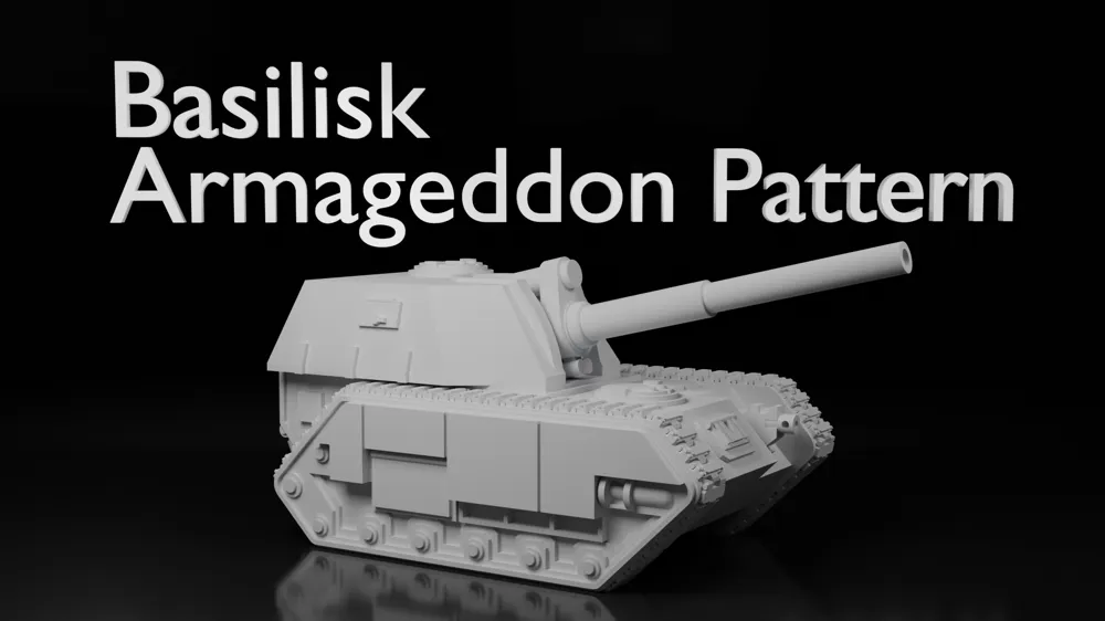 Warhammer Basilisk Artillery Tank by Waffles - MakerWorld