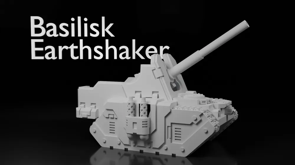 Warhammer Basilisk Artillery Tank by Waffles - MakerWorld