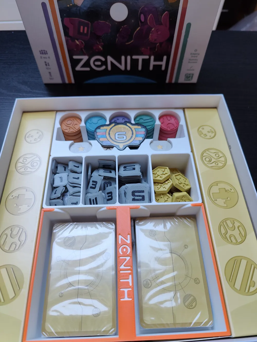 Organizer for Zenith boardgame by Jonas95 MakerWorld: Download Free 3D ...