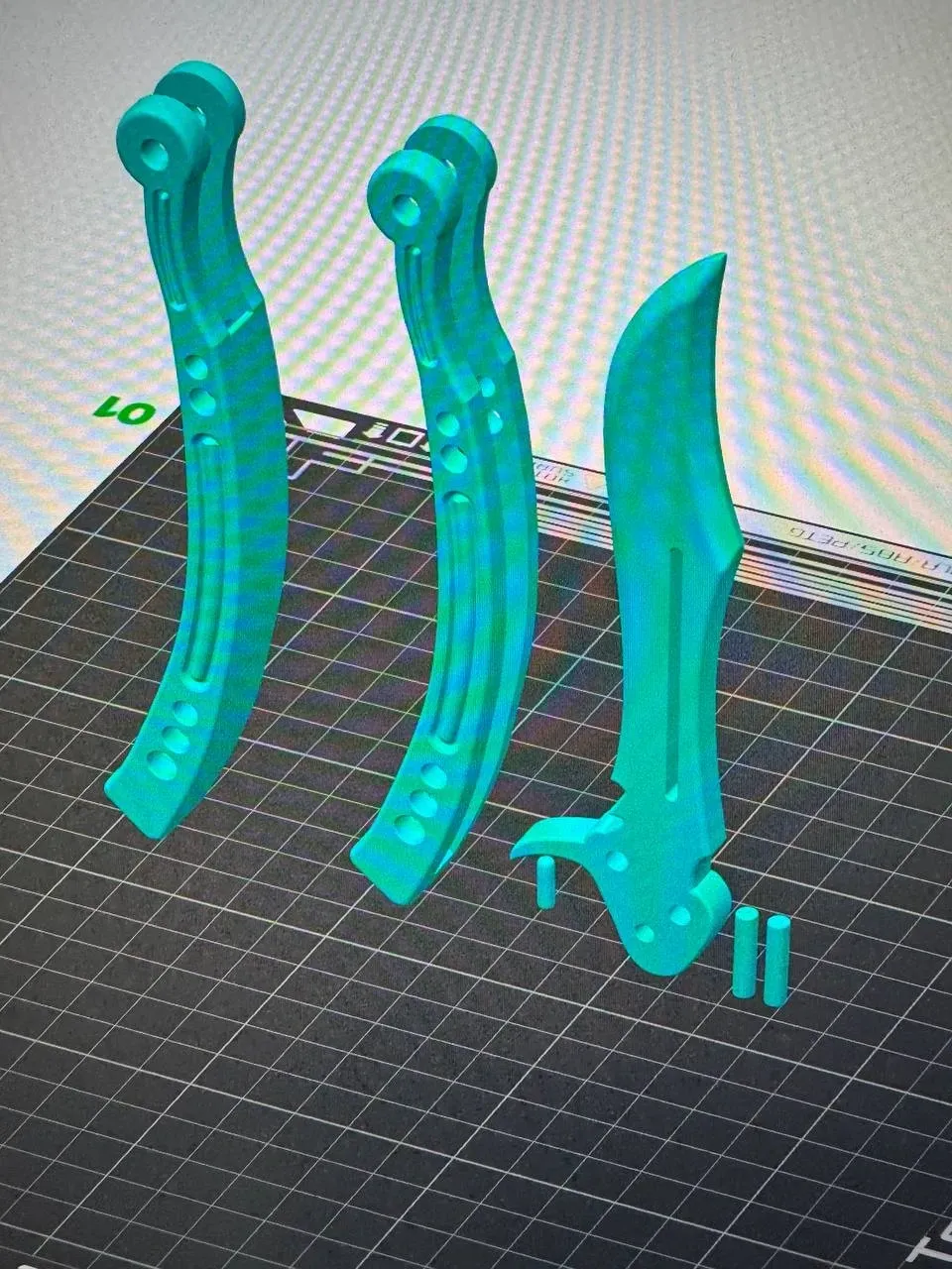 CS: Butterfly Knife (Butterfly Knife) can be printed in multiple colors ...