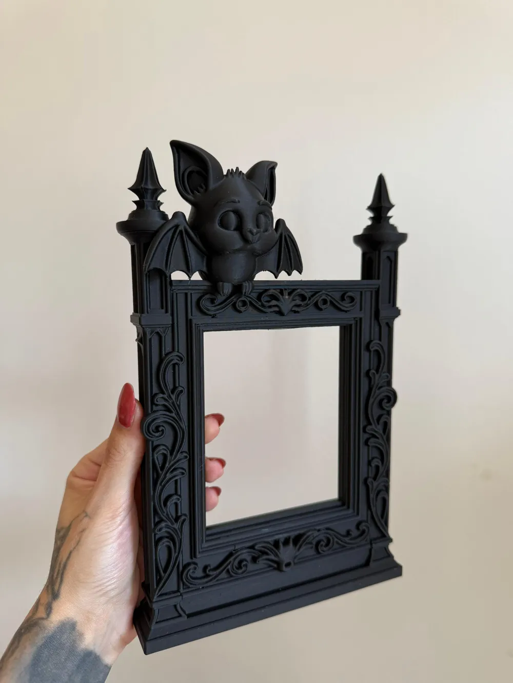 Cute Gothic Baby Bat Frame Spooky Wall Decor by Akshan_Designs ...