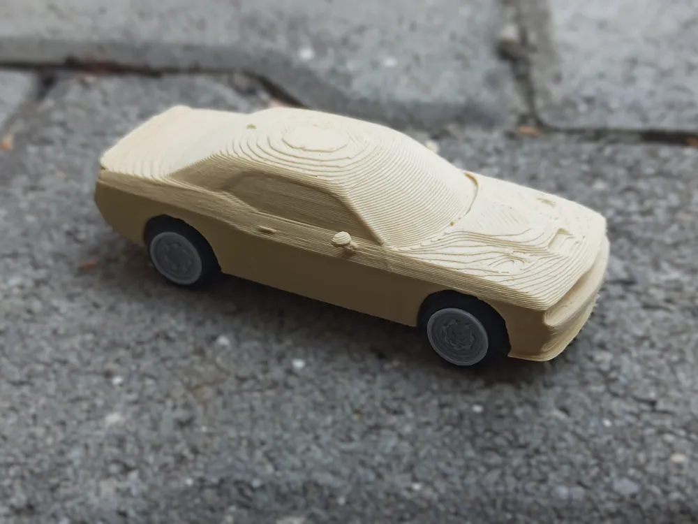 Dodge Challenger Hellcat kit card - Free 3D Print Model - MakerWorld