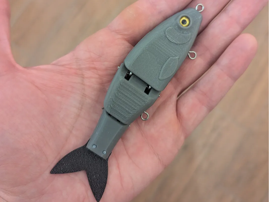Swimbait 130 - Free 3D Print Model - MakerWorld