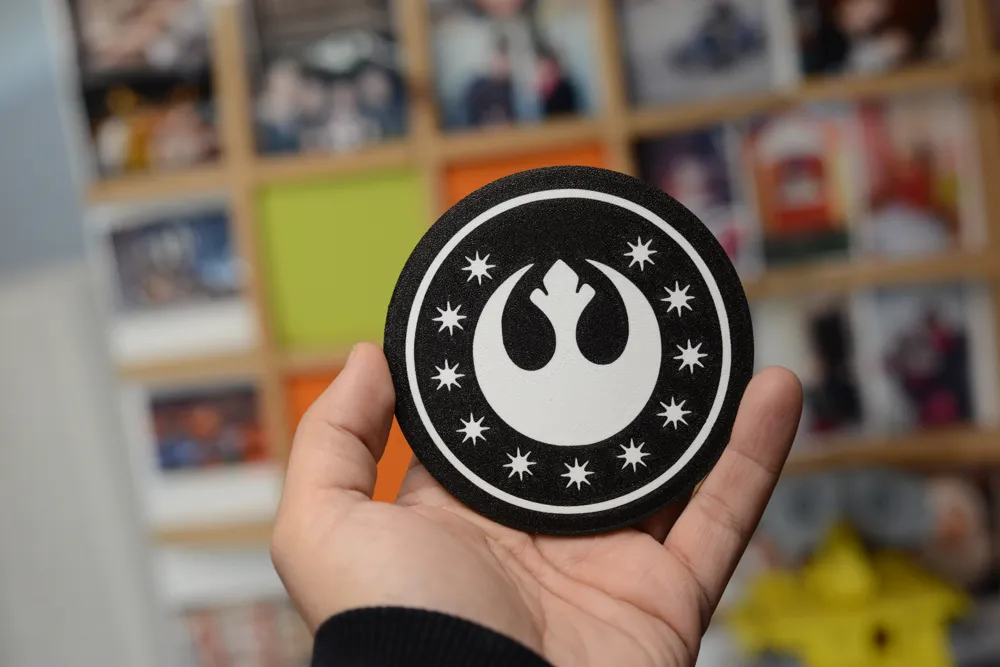 Star Wars New Republic Coaster by GB - MakerWorld