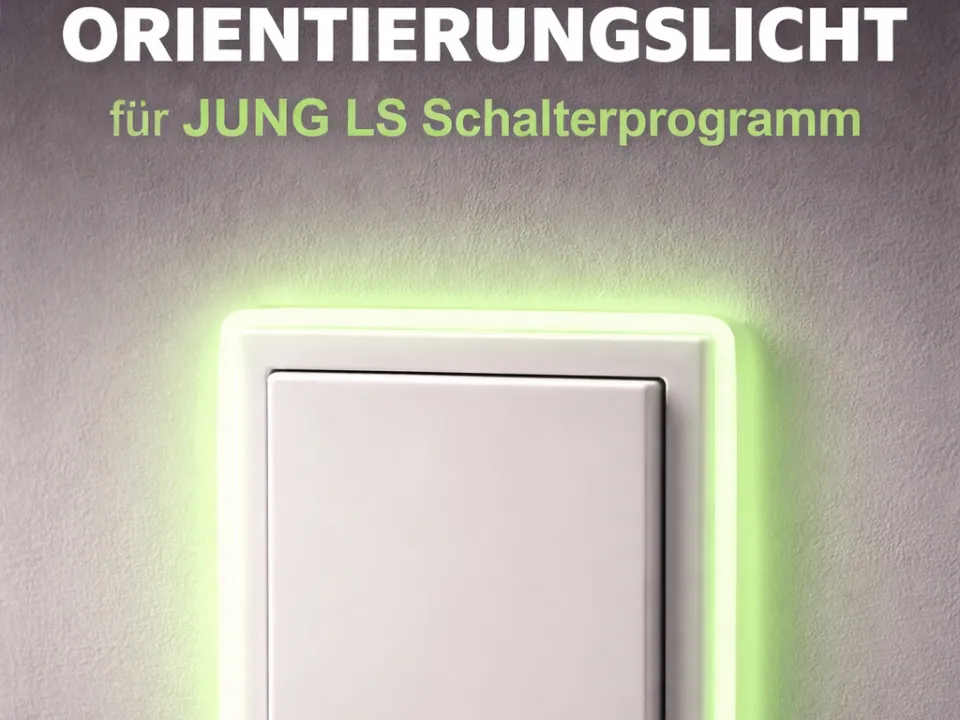 Orientation frame for JUNG LS-Program Frames - Free 3D Print Model ...