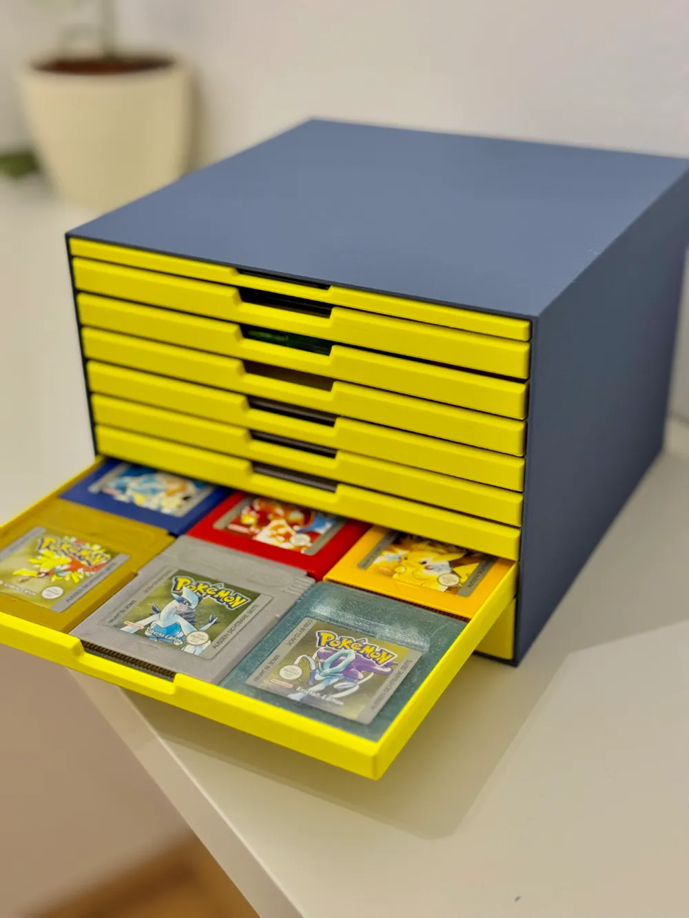 Nintendo – Gameboy – Cartridge Shelf by Zapalotus MakerWorld: Download ...