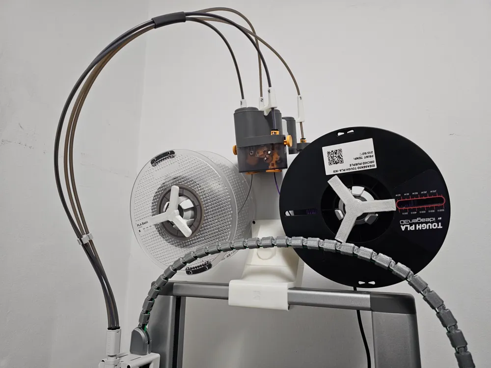 AMS Lite Bambu Spool Lock - Shorter Version Remixed by SThane - MakerWorld