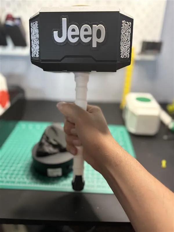 Jeep Thor hammer - Free 3D Print Model - MakerWorld