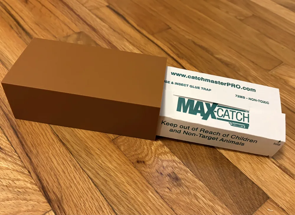 Pet friendly glue trap cover - Free 3D Print Model - MakerWorld