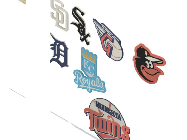 MLB LOGO - Free 3D Print Model - MakerWorld