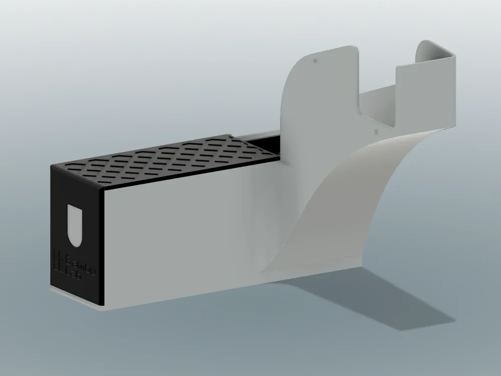 Bambu Poop Chute with removable drawer by johnhamill - MakerWorld