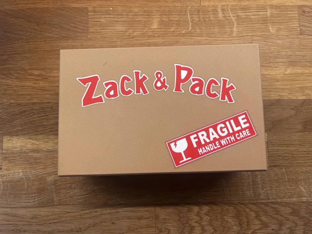 Zack & Pack - Aufbewahrungsbox [kein Einsatz] – Kostenloses 3D ...