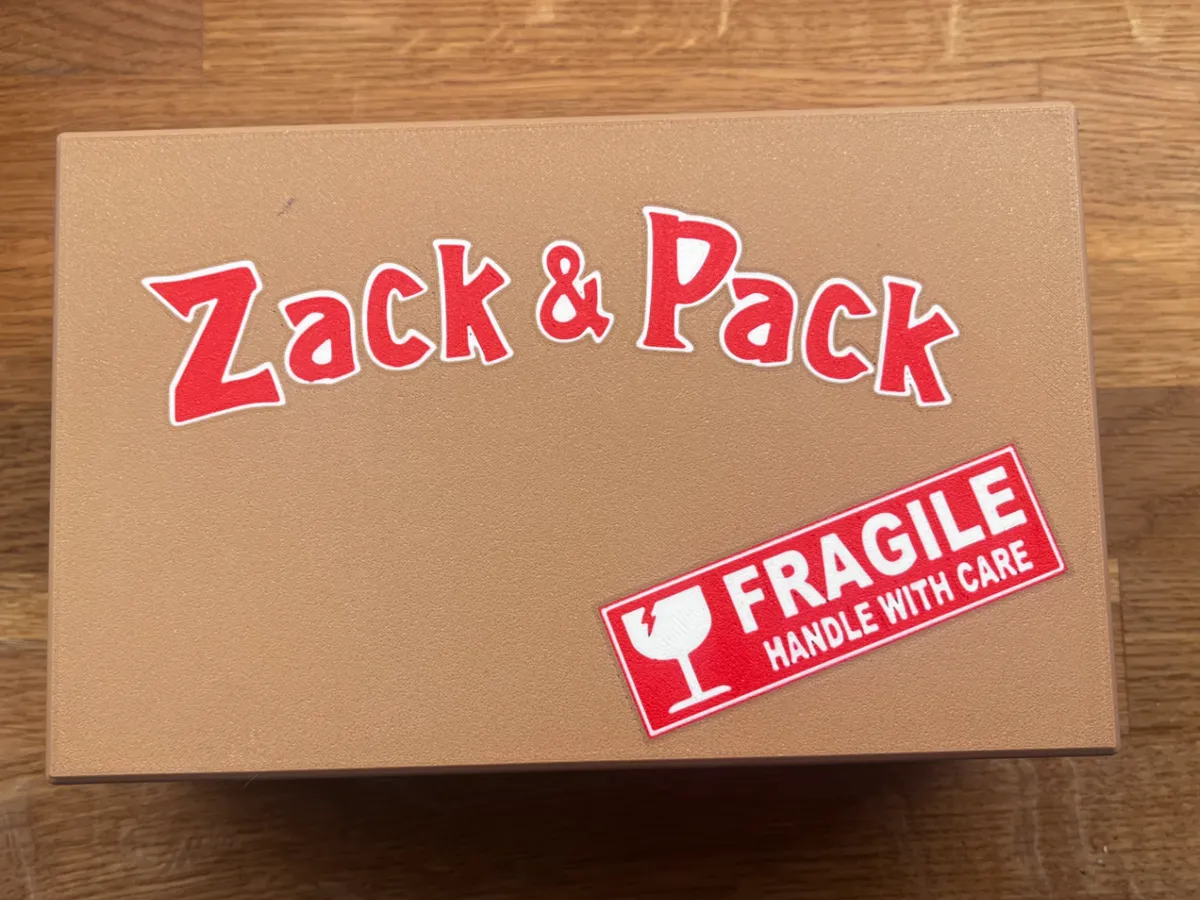 Zack & Pack - Aufbewahrungsbox [kein Einsatz] – Kostenloses 3D ...