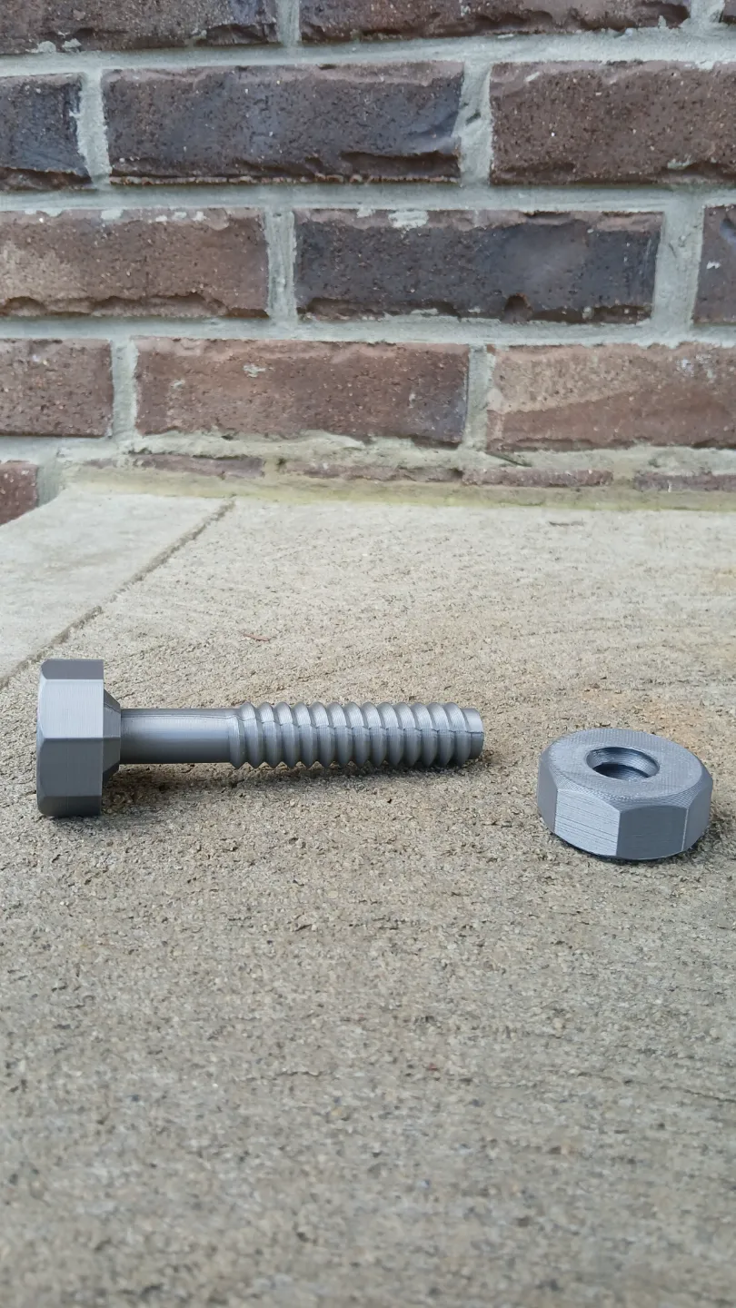 Bolt and Nut Fidget Tool by pizzamaster - MakerWorld