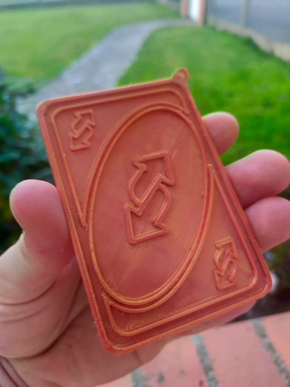 Uno reverse Keychain by Bouloquentin - MakerWorld