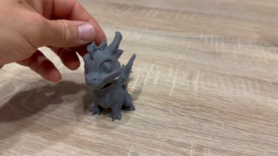 Cute articulated baby dragon by 3Dcrabi MakerWorld: Download Free 3D Models