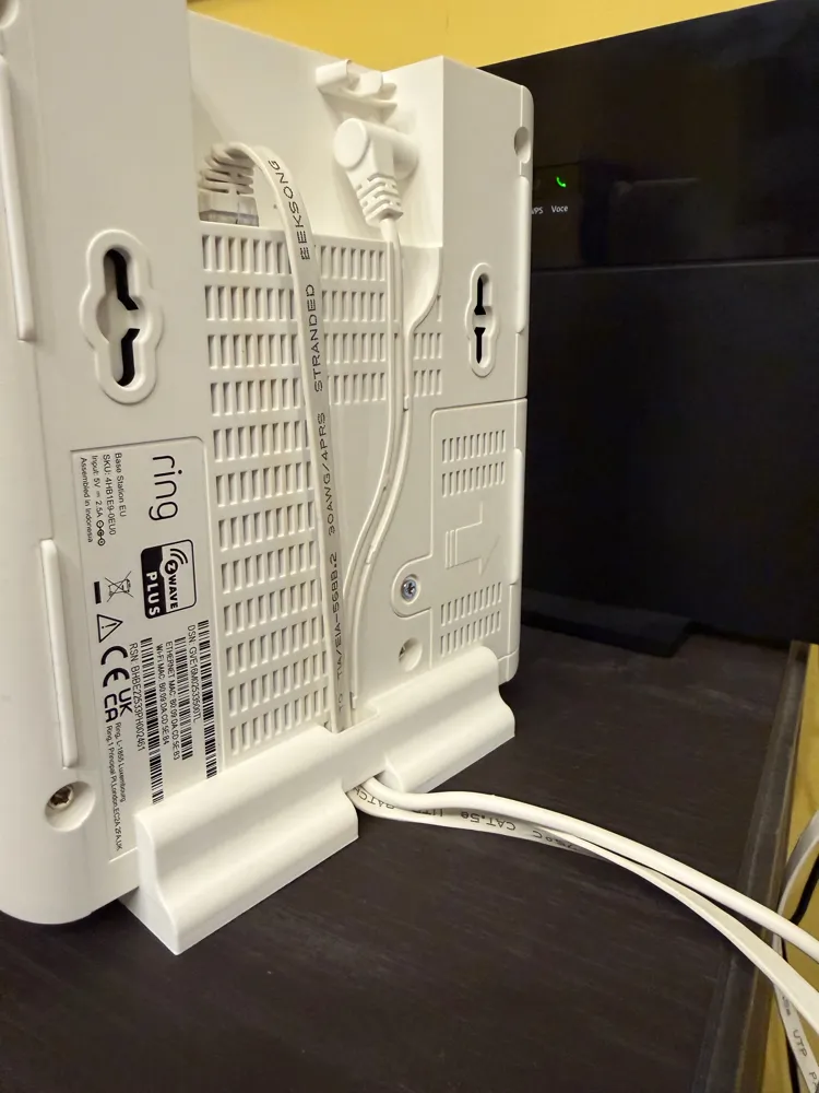 RING alarm central base station table stand - Free 3D Print Model ...